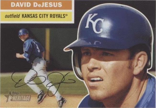2005 Topps Heritage - David DeJesus #106 White Back for sale online | eBay