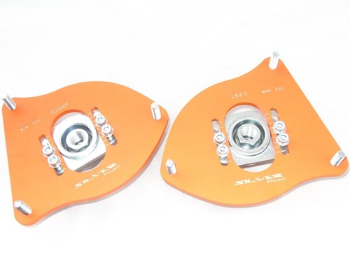 MINI Cooper R50 R52 R53 Silver Project Adjustable Top Mount Camber ...