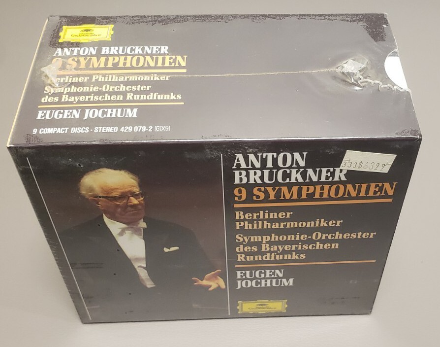 NEW Anton Bruckner 9 Symphonien Symphonies Eugen Jochum 9 CD Box set ...