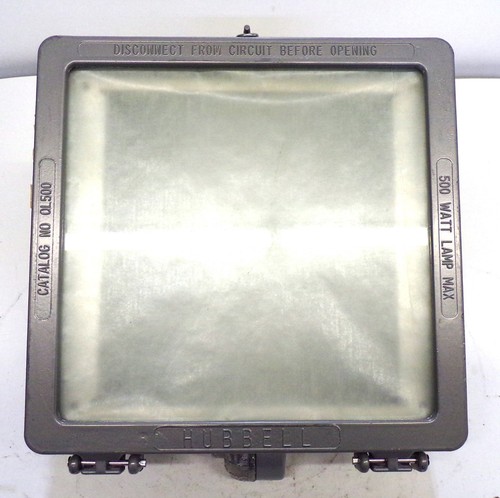 HUBBELL, HALOGEN FLOODLIGHT, QL500, 500 WATT LAMP MAX | eBay