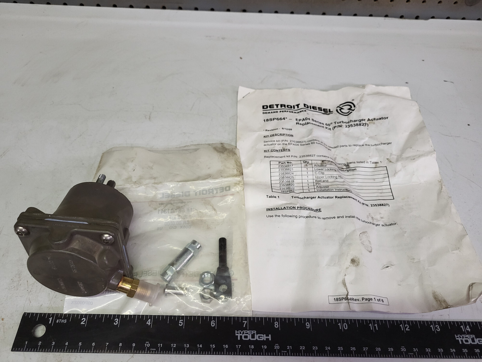 Detroit Diesel 23538827 Actuator Kit for sale online | eBay