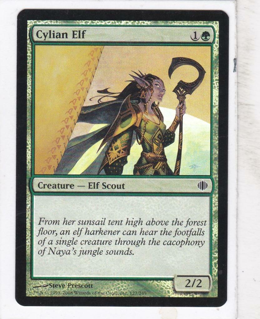 MTG: Shards of Alara: Foil: Cylian Elf | eBay
