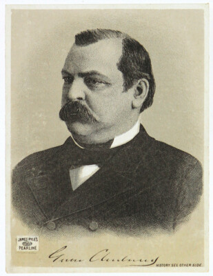 1885-97 Grover Cleveland President 3.5x4.5 James Pyle's Pearl ...
