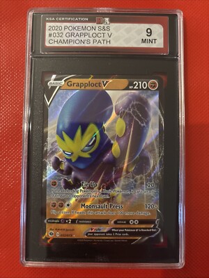 2020 Pokémon S&S #032 Grapploct V Champions Path KSA 9 MINT | eBay
