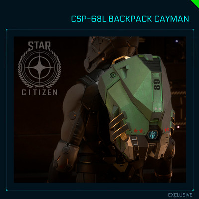 CSP-68L BACKPACK CAYMAN - STAR CITIZEN | eBay