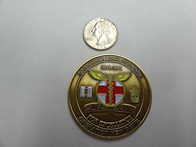 CHALLENGE COIN 546TH ASMC OPERATION NEW DAWN GATOR MEDICS IRAQI FREEDOM ...