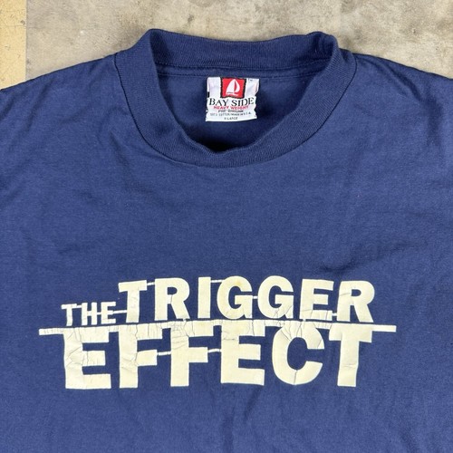 Vintage The Trigger Effect movie promo t shirt 1990s thriller action ...