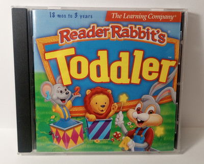 Reader Rabbit: Toddler 18 Mths - 3 Yr Windows 95/98 & Mac CD-ROM ...