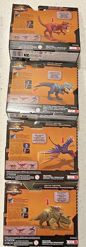Jurassic World Survival Dinosaur Toy Action Figure New 2026 Mattel ...