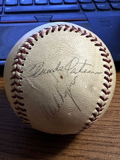 1982-83 PHILLIES COACHES SIGNED AUTOGRAPHED LL BASEBALL! DERON JOHNSON ...