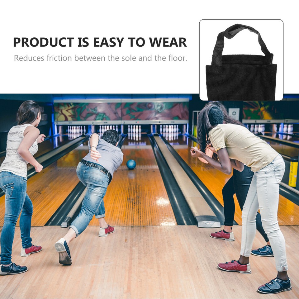 2 Pairs Bowling Shoe Covers Protectors Slide for Child Traing ...
