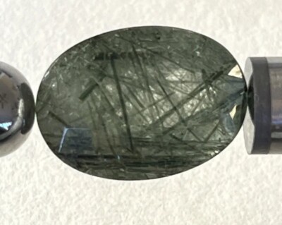 Natural Green Rutilated Quartz 5.5 Ct. Faceted Cut Rutile Loose ...