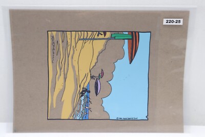 Original Hand Painted Animation Production Background Cel (220-25) | eBay