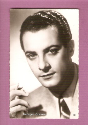 Georges GUETARY carte postale vintage CHANSON Ed .Globe .ph.Augier | eBay