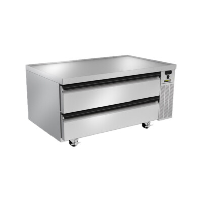 Silver King SKRCB50H-EDUS1 50" 2 Drawers Freezer Chef Base w/ Marine ...