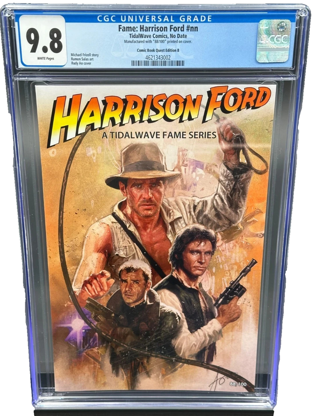 Raiders of the lost ark #1 CGC 9.8 Fame Star Wars Indiana Jones ...