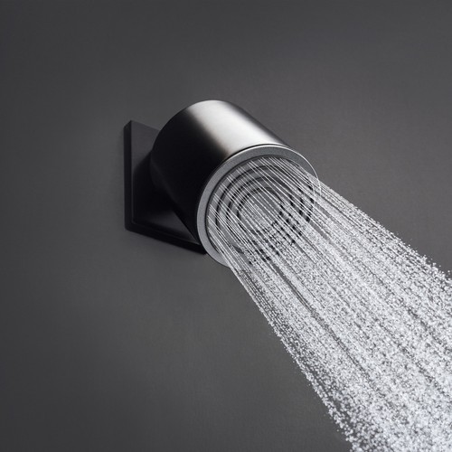 Hansgrohe 24132 Pulsify S 1.75 GPM Single Function Shower Head - Black ...