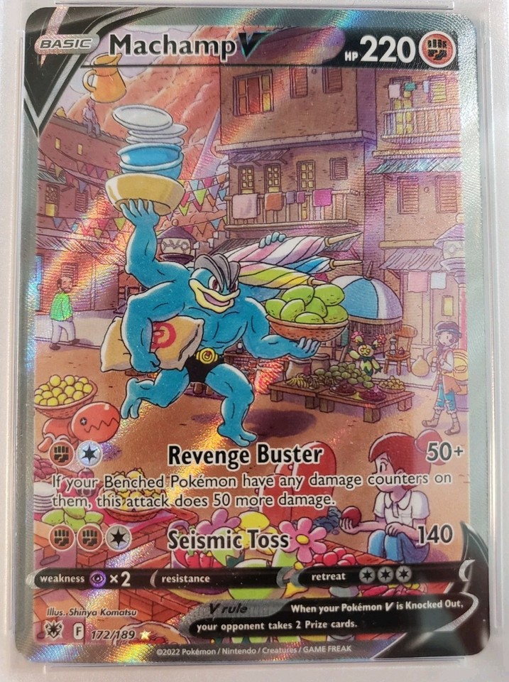 Pokemon Machamp V Astral Radiance Full Alt Art #172 PSA 10 Gem Mint | eBay