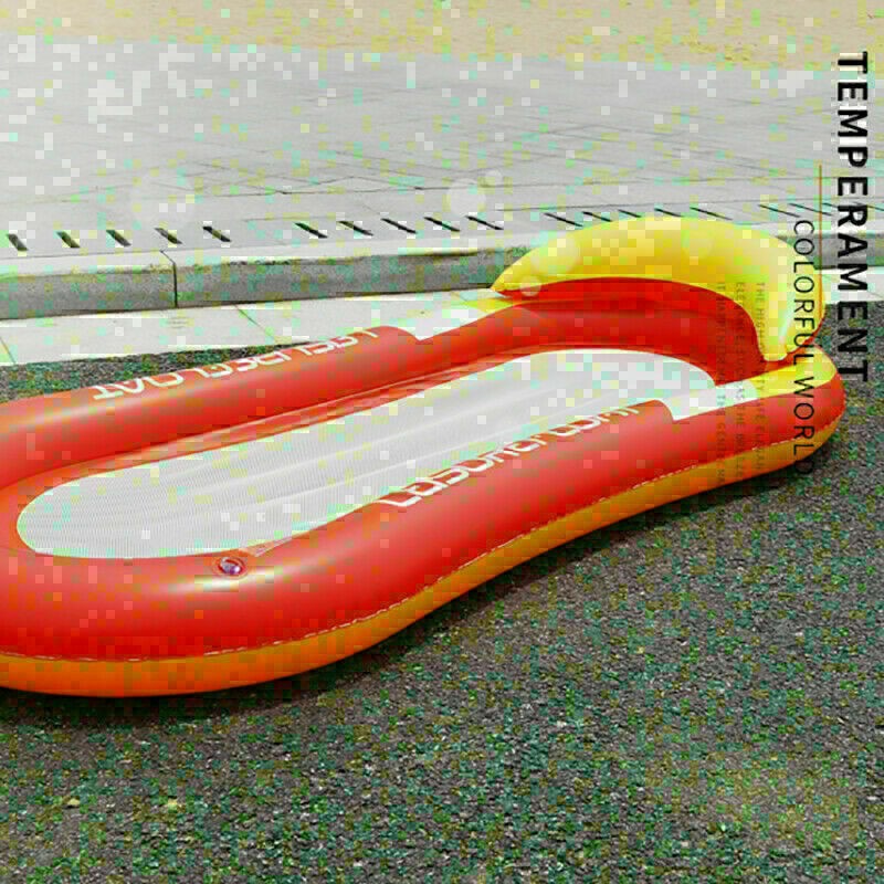 Inflatable Float Mesh Recliner Floating Bed Swimming Pool Water Lounge ...