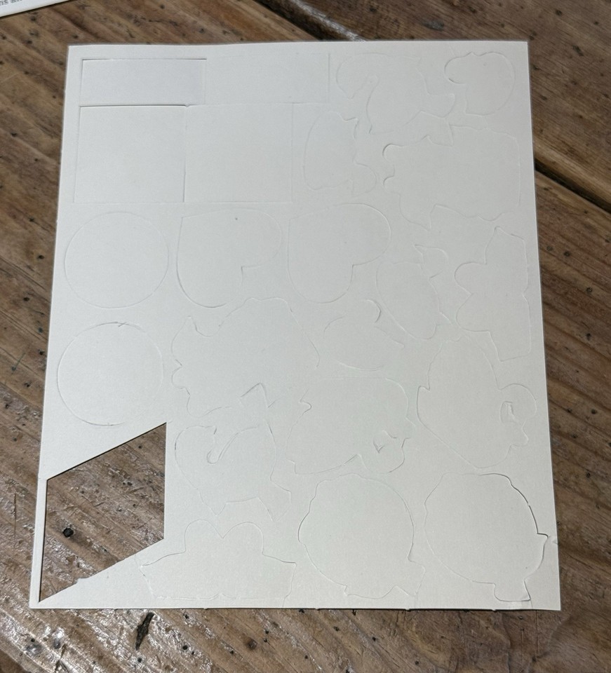 Vintage 1989 BANAR DESIGNS Pre-Cut Shapes for PAPER JEWELRY Kit EK-5 ...