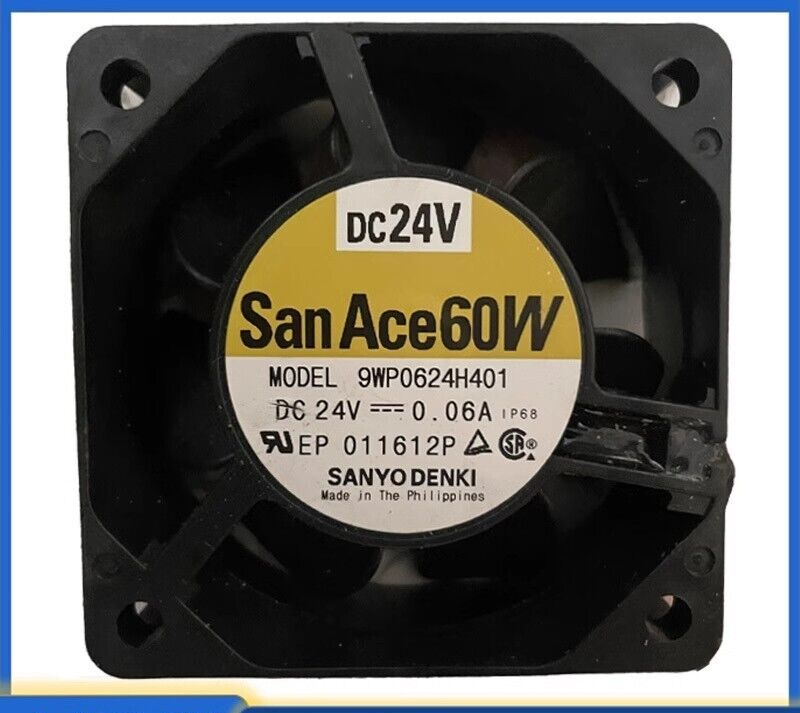 SANYO 9WP0624H401 24V 0.06A 6025 6CM Inverter Cooling Fan | eBay