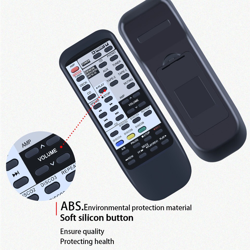 Remote Control For Denon RC-152 RC-151 RC-156 PMA-480R PMA-680R ...