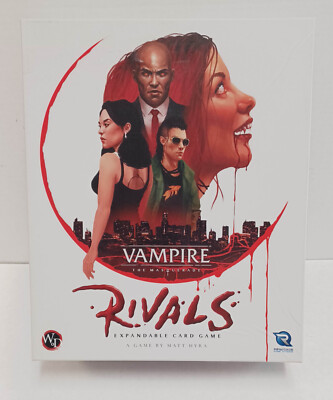 Vampire The Masquerade Rivals Card Game w/ Blood & Alchemy Expansion | eBay