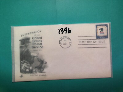 U. S. Stamp FDC#1396 -Postal Service - Art Craft cachet - comb ...