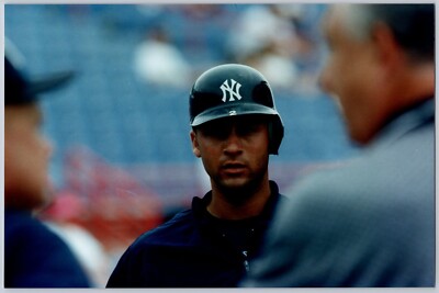 Vintage New York Yankees Derek Jeter candid photo during Spring ...