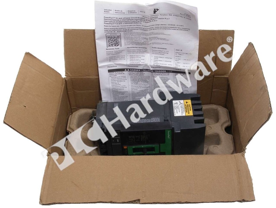 Surplus Open Schneider Electric HLA36030 Square D PowerPact HL 060 30A ...