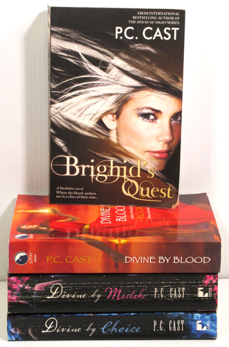 P C Cast GODDESS OF PARTHOLON series Brighid's Quest Divine by Choice ...