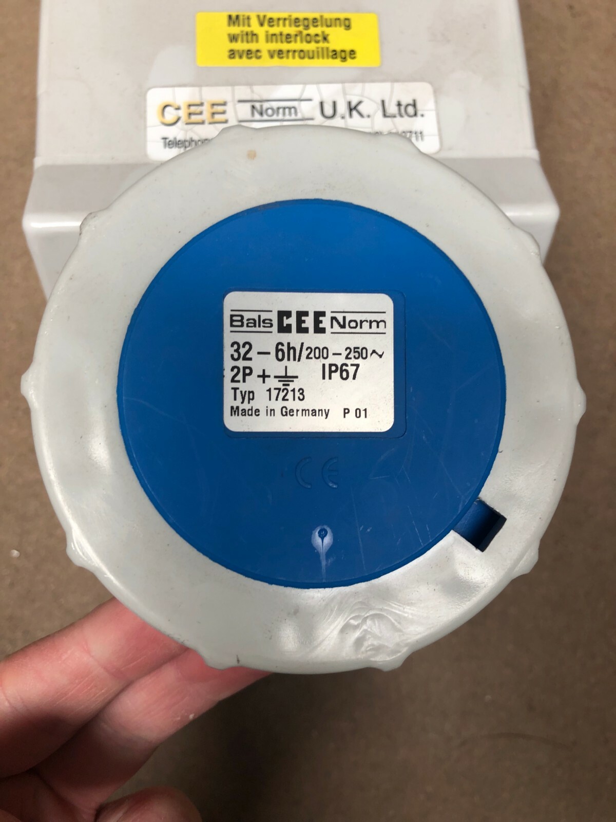 CEE Norm Socket outlet | eBay UK