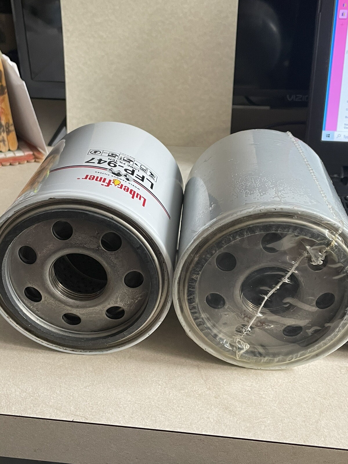 Luberfiner LFP947 (2) Oil Filters Replaces PH3690 51810 L30279 B105 ...