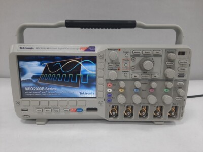 Tektronix MSO2024B 200MHz 4-Channel 1GS/s Mixed Signal Oscilloscope | eBay