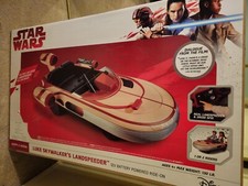 Star Wars Luke Skywalkers Landspeeder 12v Ride on Wheels Electric Car ...
