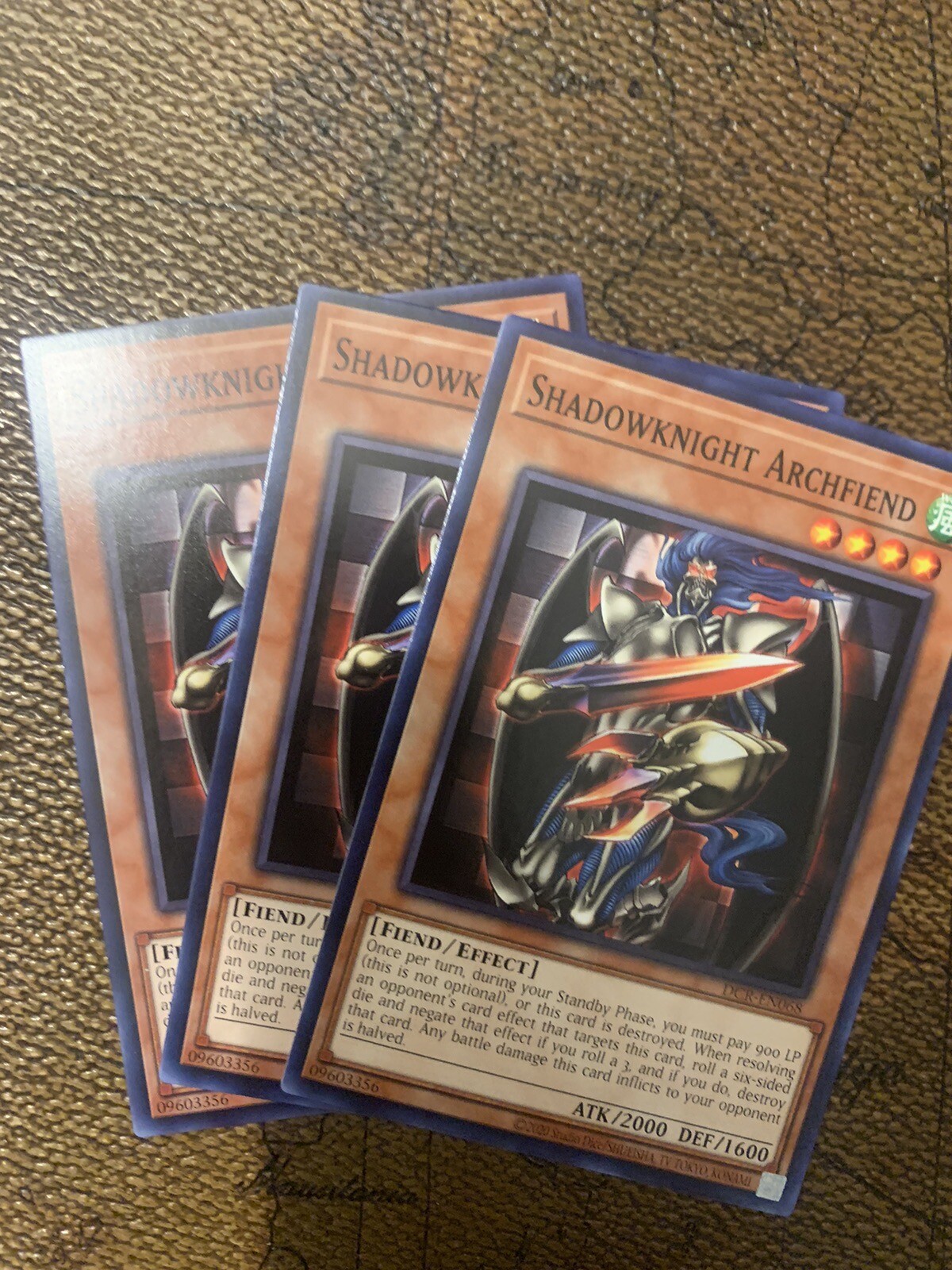 Yugioh Shadowknight Archfiend Common DCR 25th Anniversary X3 | eBay