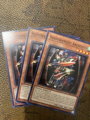 Yugioh Shadowknight Archfiend Common DCR 25th Anniversary X3 | eBay