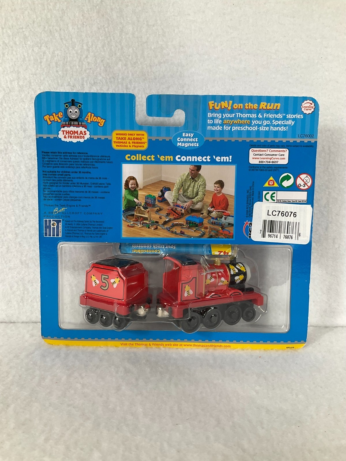 JAMES GOES BUZZ BUZZ ~ Thomas & Friends TAKE ALONG Die Cast Train 2 ...