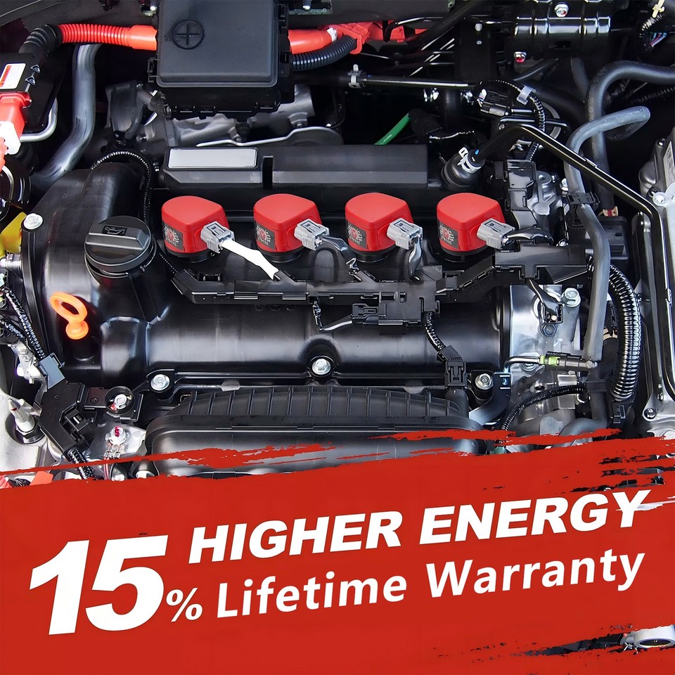 8x Ignition Coil+Spark Plug for Lincoln Town Car 1998-2005 Ford 4.6L ...