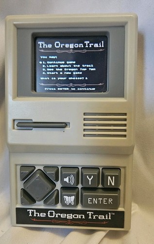 The Oregon Trail Electronic Handheld Retro Classic Computer Game 2017 ...