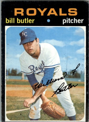 1971 Topps #681 Bill Butler - VG-EX | eBay