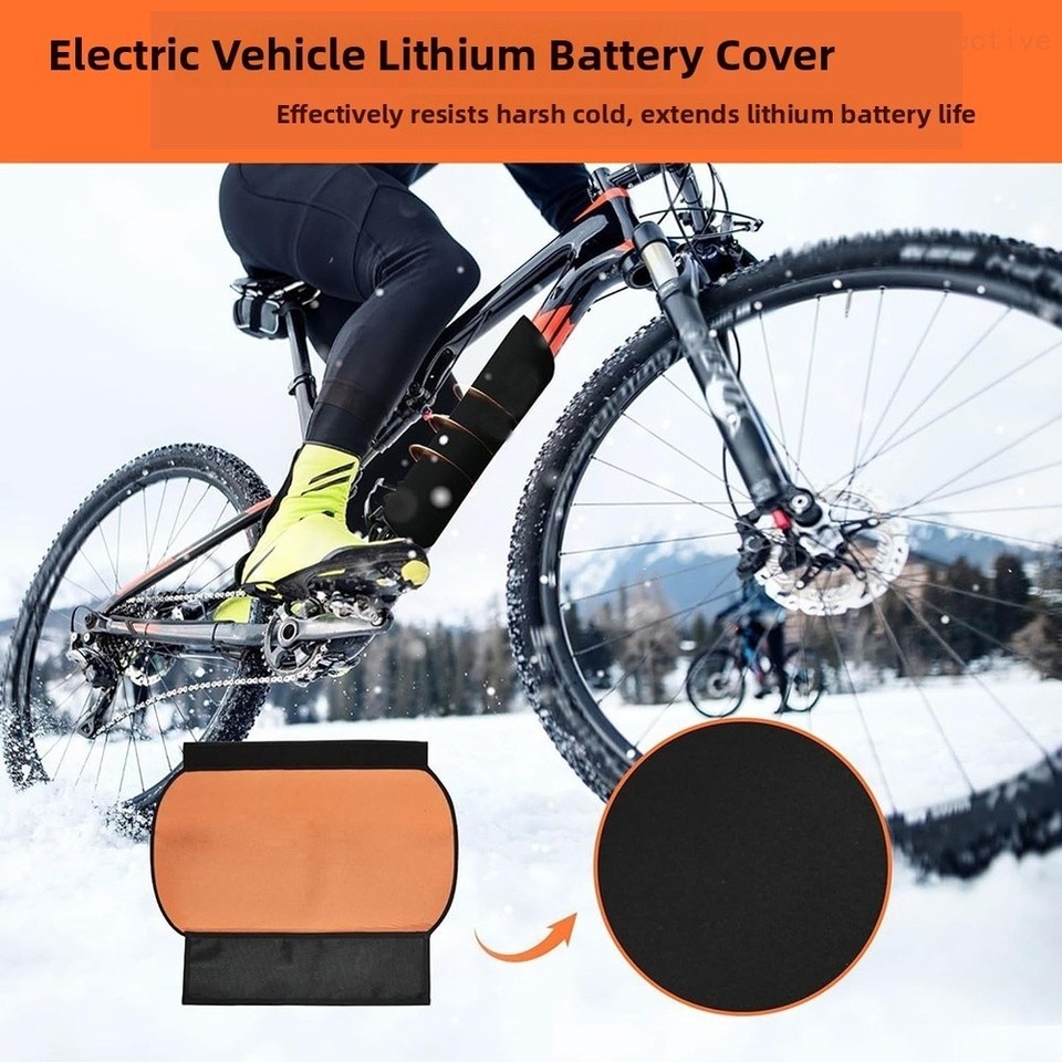 Electric Bike Battery Cover Waterproof Dustproof Protective Case Frame Fit | eBay