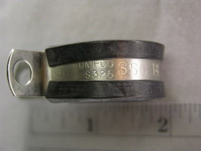 15 Umpco Stainless Steel Adel Clamps S325 SSG14 7/8" | eBay