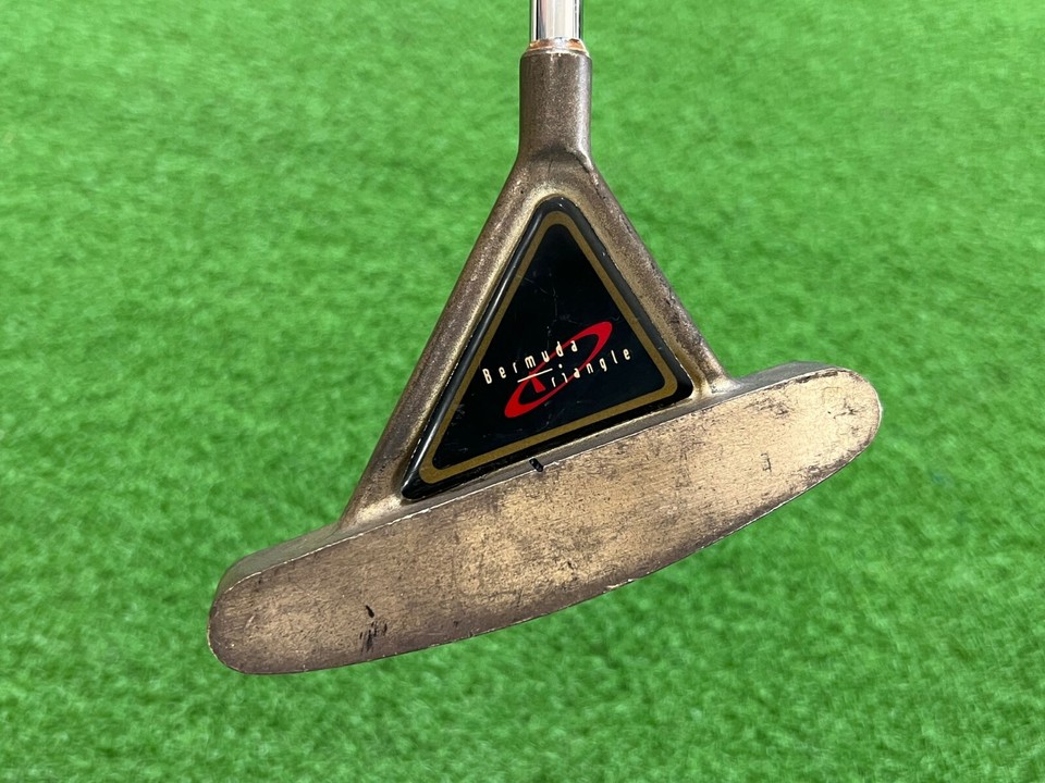 BERMUDA TRIANGLE PUTTER Designed by Ron Pritchett Right Handed Steel 35 ...