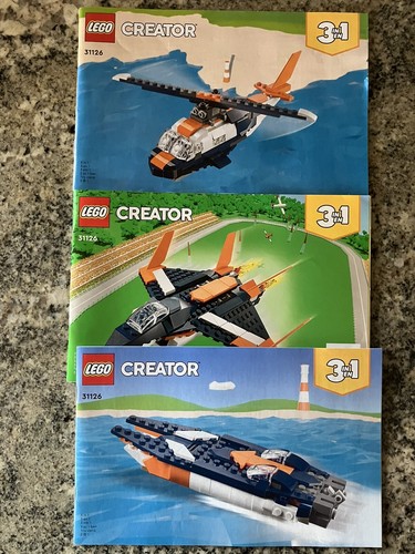 LEGO CREATOR: Supersonic-jet (31126) 673419352055| eBay
