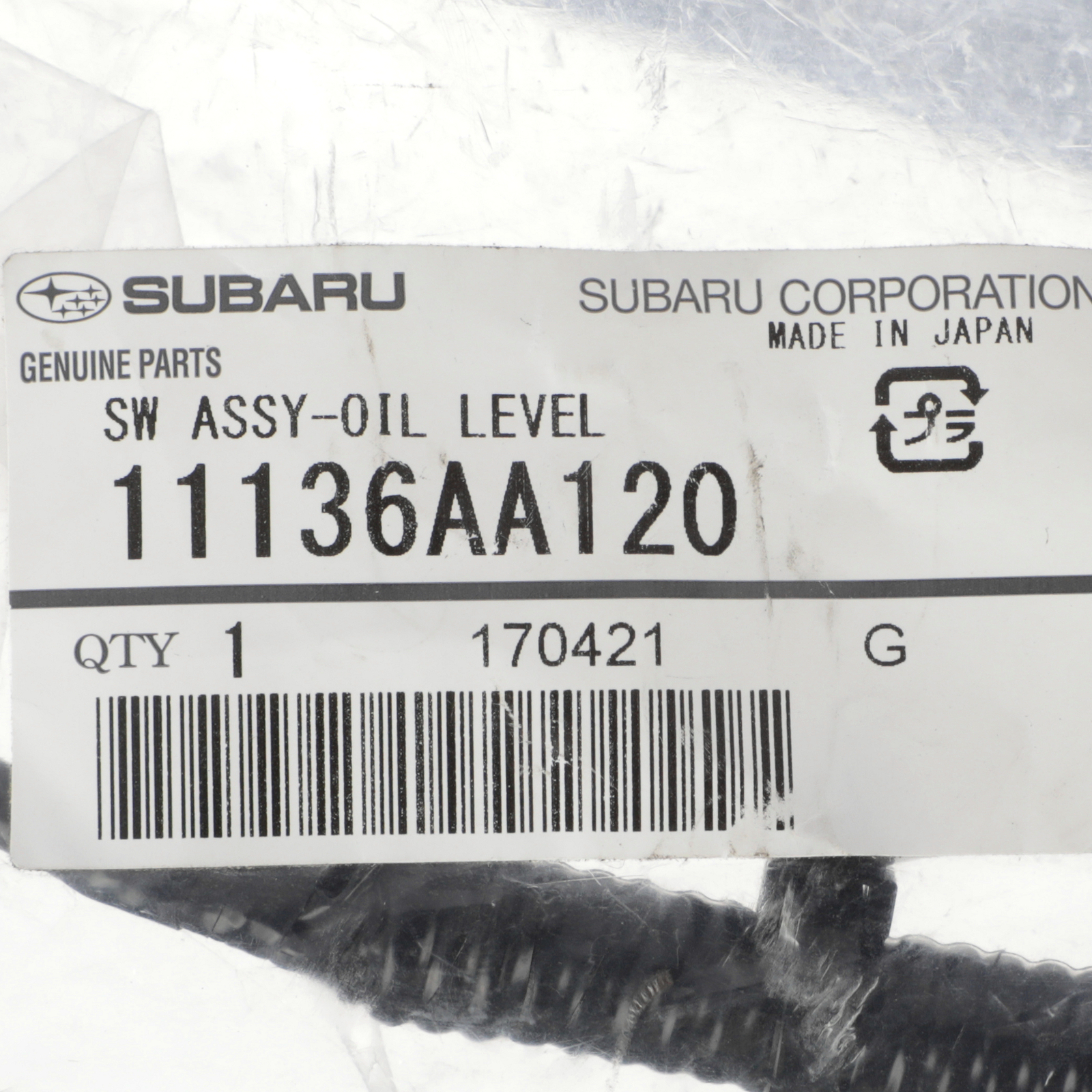 OEM NEW 2014-2021 Subaru Forester WRX 2.0L Engine Oil Level Sensor ...