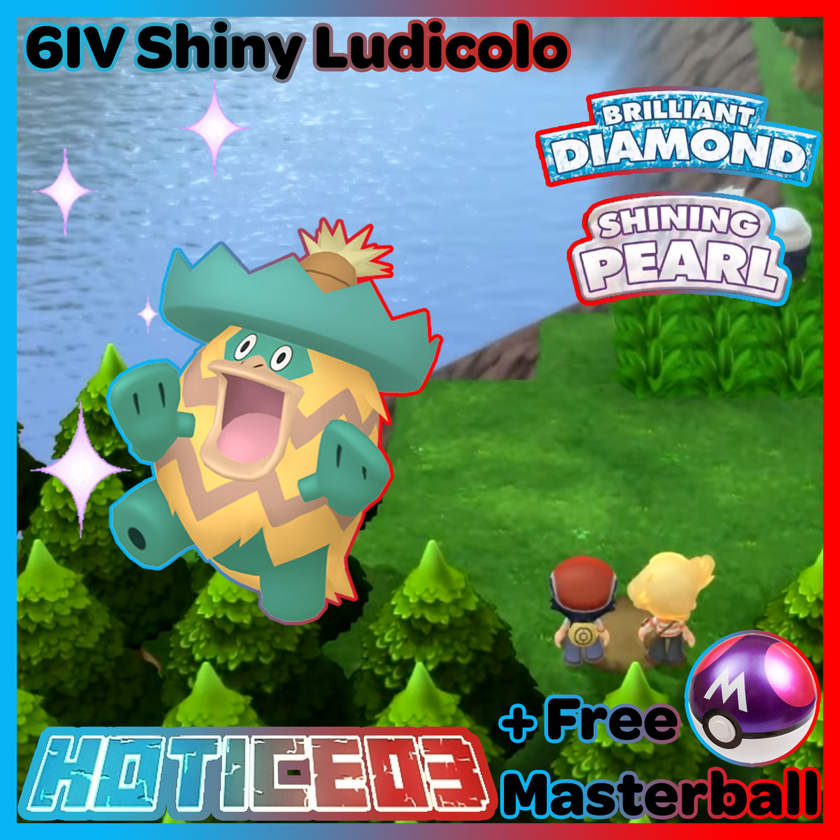 Pokemon Ludicolo Shiny