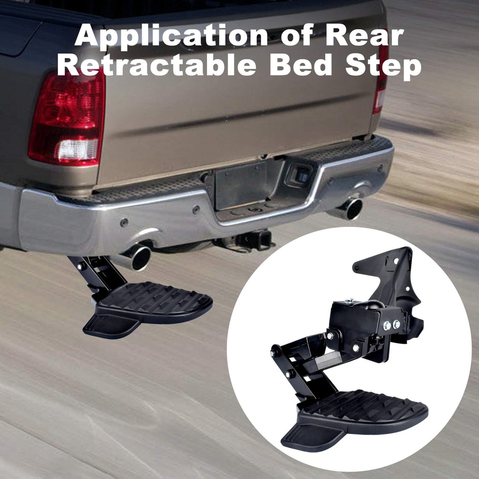 New Rear Bed Step Retractable Bumper Step RAM 1500 82215289AH 2019-2023 ...