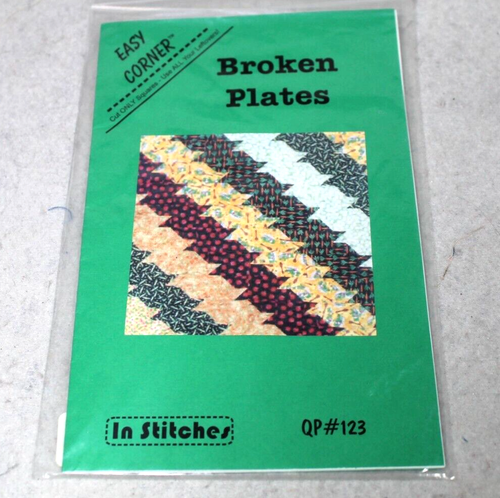 Broken Plates Quilt Pattern In Stitches Different Size Options | eBay