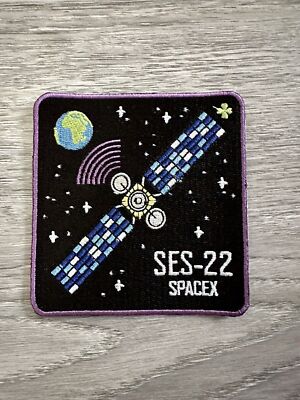 SES 22 MISSION PATCH FALCON 9 NASA SATELLITE | eBay